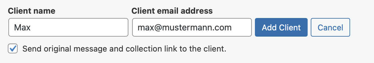 Improving “+ Add Client” – picu Dev Log
